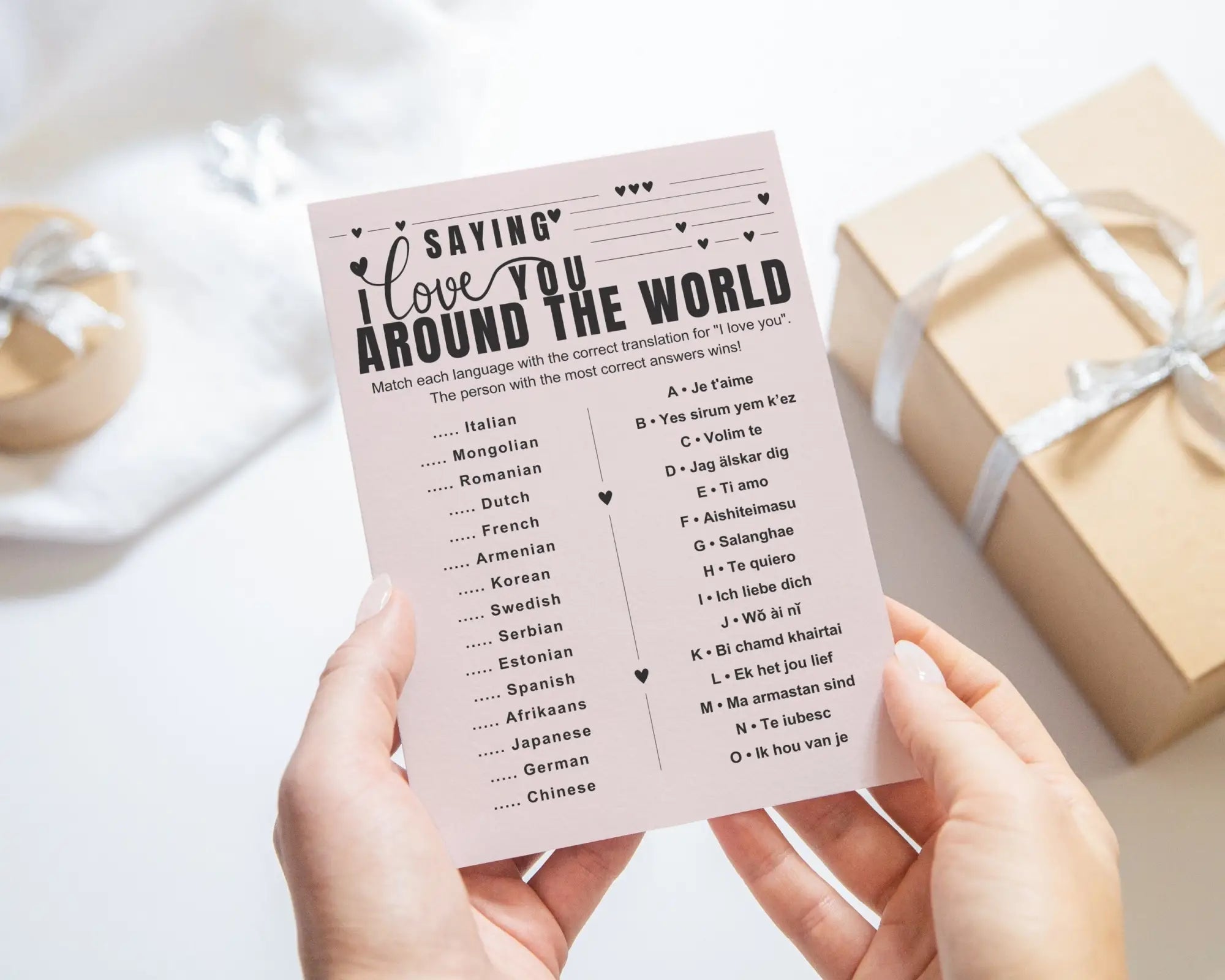 Fun Printable Party Games – Paper Clever Party